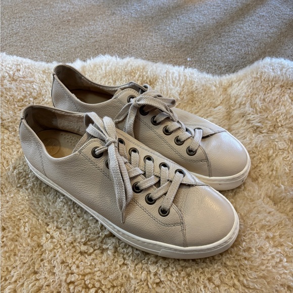 Paul Green | Shoes | Paul Green Hadley Leather Sneakers | Poshmark